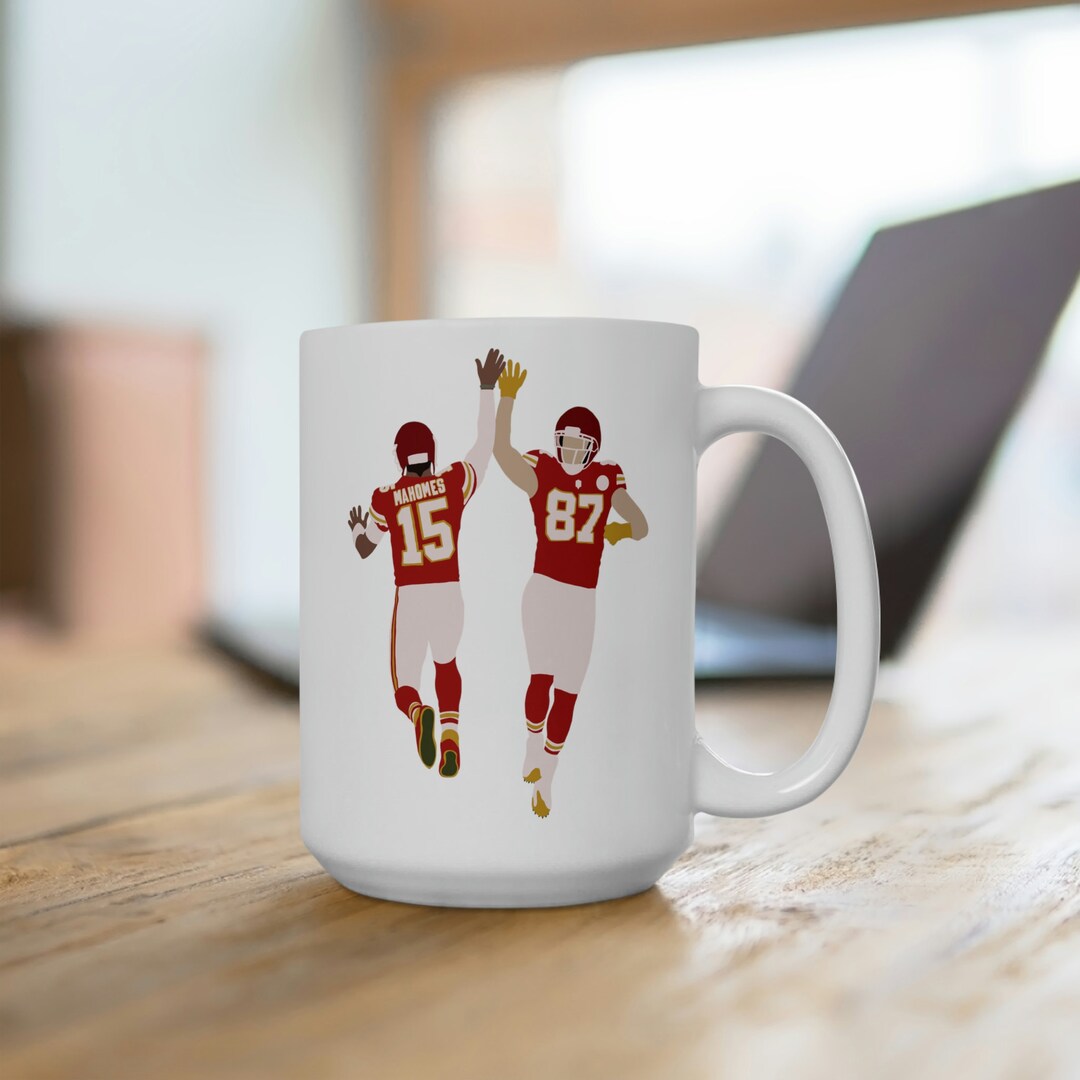 Mahomes and Kelci 15 Oz Coffee Mug KC Chiefs Mug Kansas City Mug - Etsy