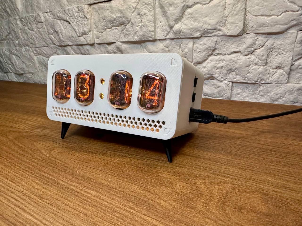 3d-printed Nixie Tube Clock Case: Geek Style IN-12 Board - Etsy