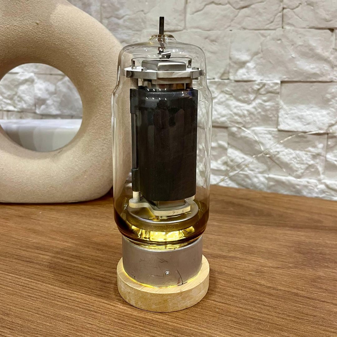 Steampunk Lamp GK-71 Vacuum Tube Lamp Night Light LED AMP Tube Lighter ...