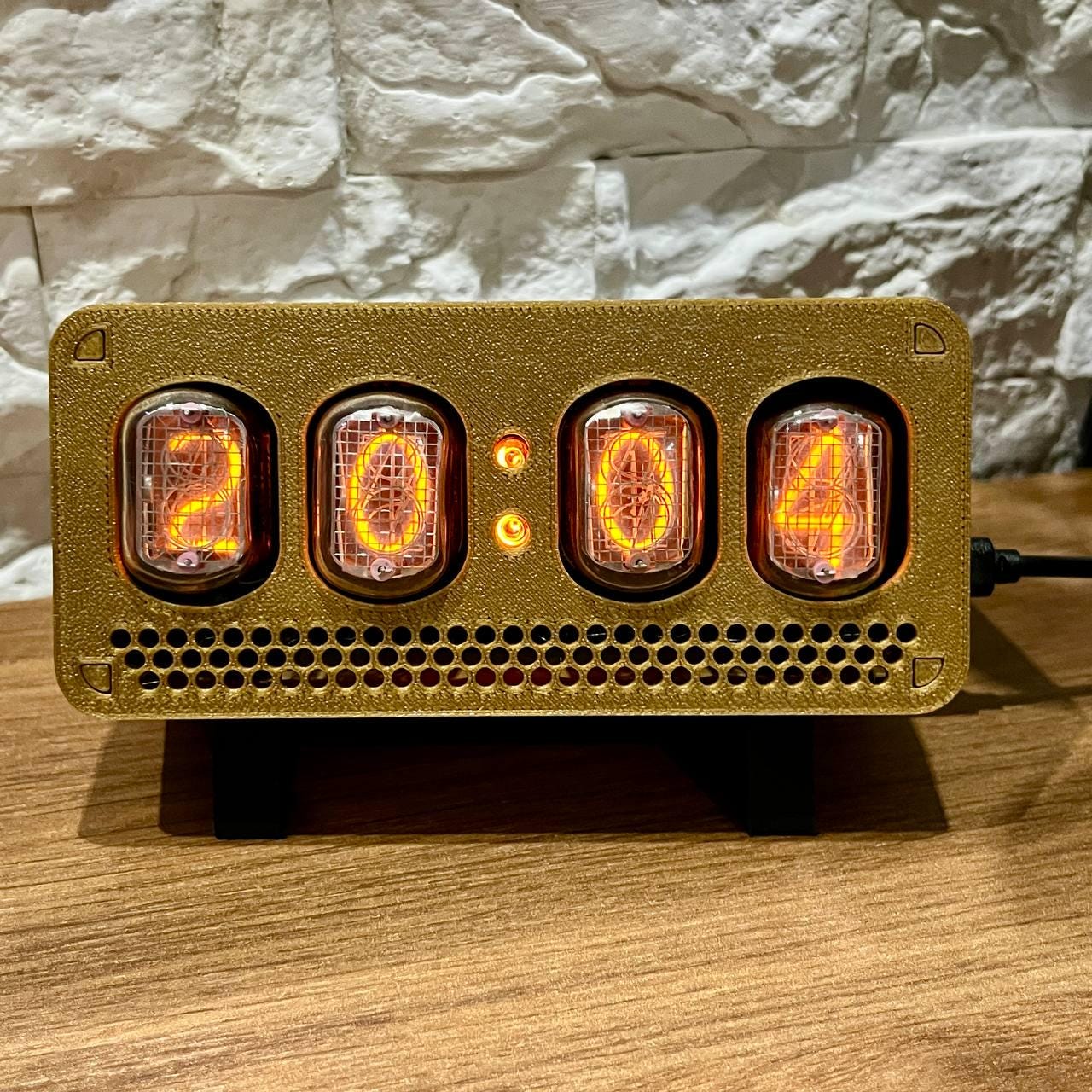 3d-printed Nixie Tube Clock Case: Geek Style IN-12 Board - Etsy