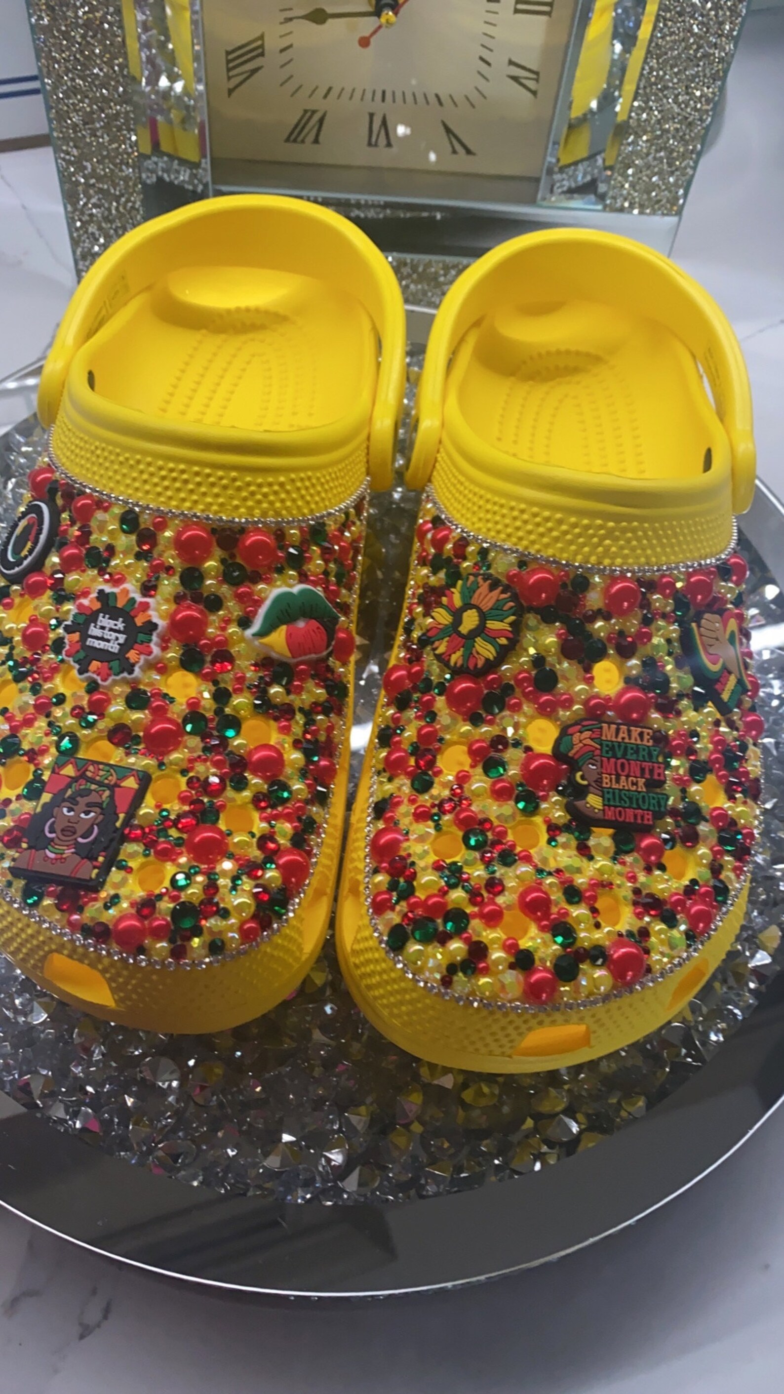 Black History Month -- Juneteenth Crocs - Etsy