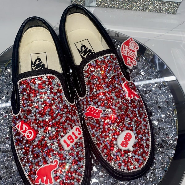 Delta Sigma Theta Shoes - Etsy