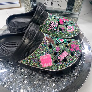 Alpha Kappa Alpha Crocs - Etsy