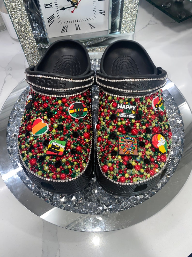 Black History Month -- Juneteenth Crocs - Etsy