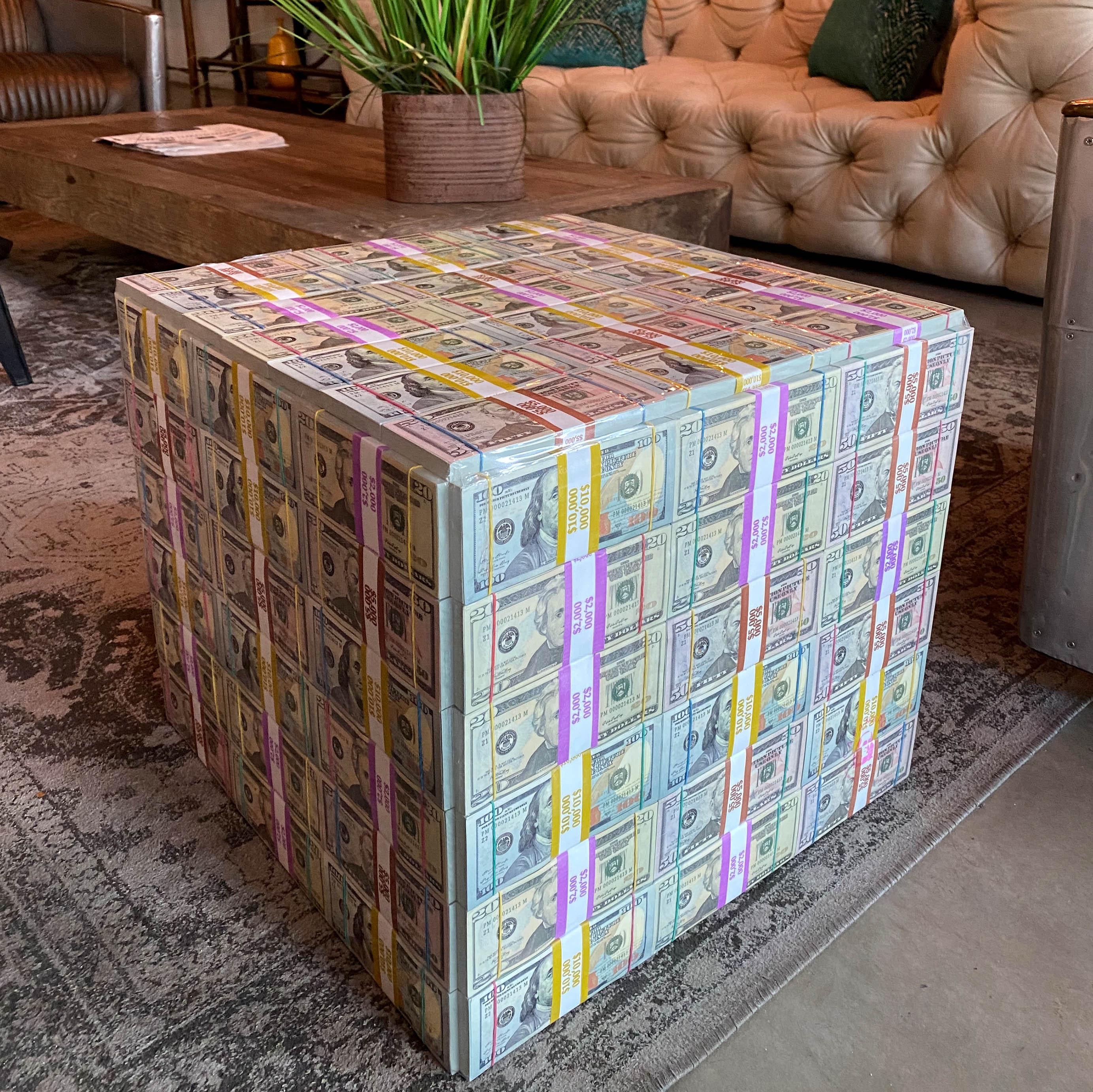 Stash Money Pallet Coffee Table - Etsy