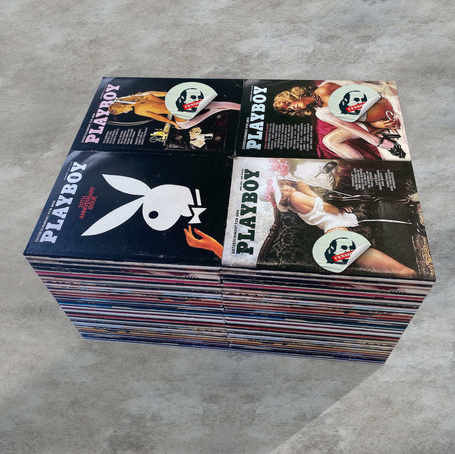 Magazine Table Look Like Magazines Stacked From All Sides - Etsy