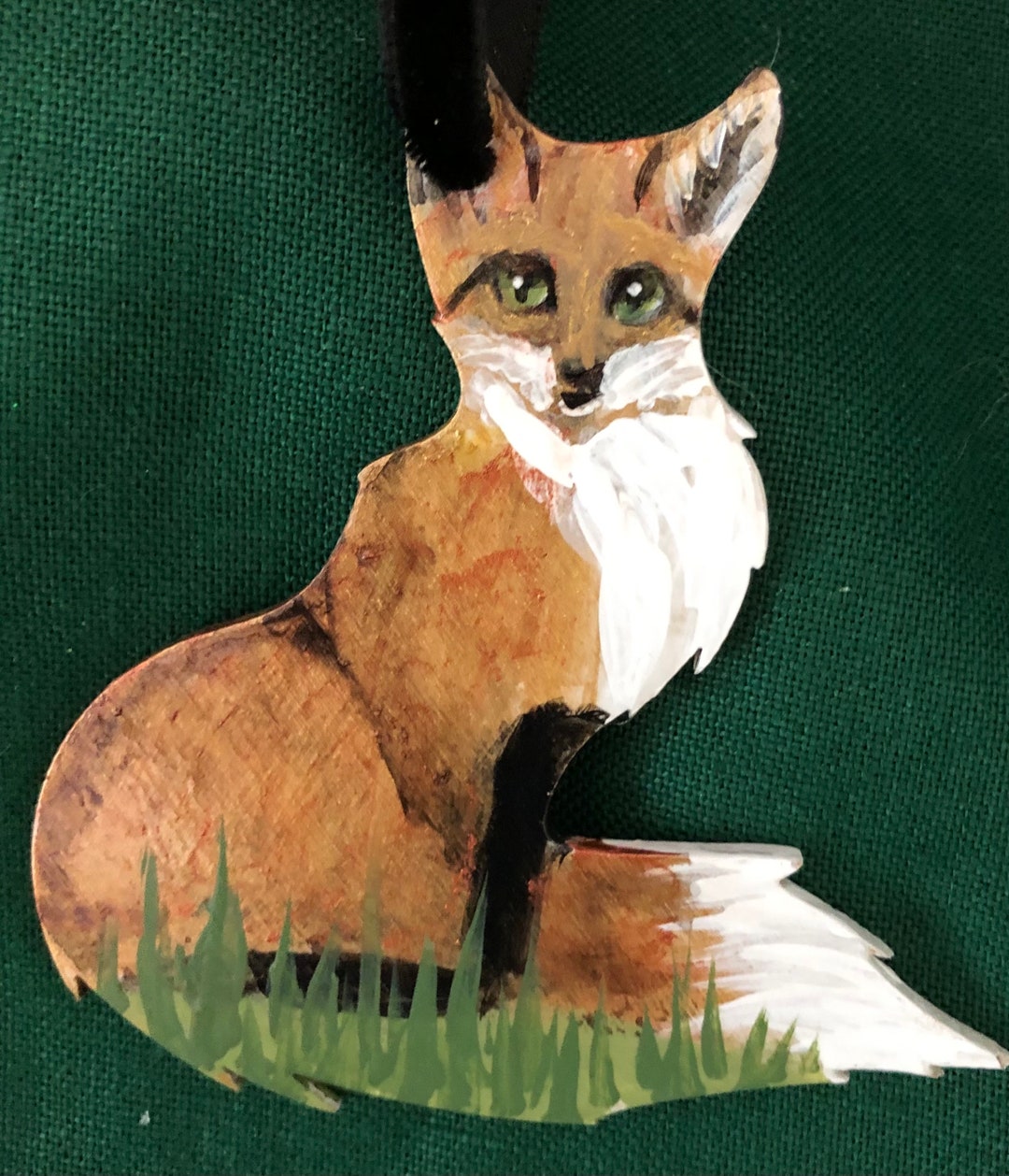 FOX Christmas Ornament FOXHUNT - Etsy