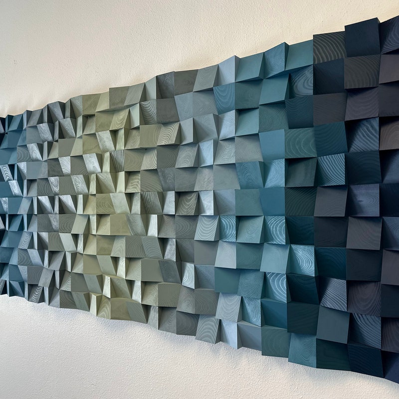 Ocean Wood Modern Decor - Etsy