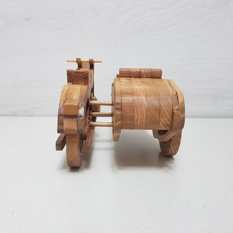 Motorcycle Model, Motorcycle Sculpture, Big Toy for Kid, Wooden ...