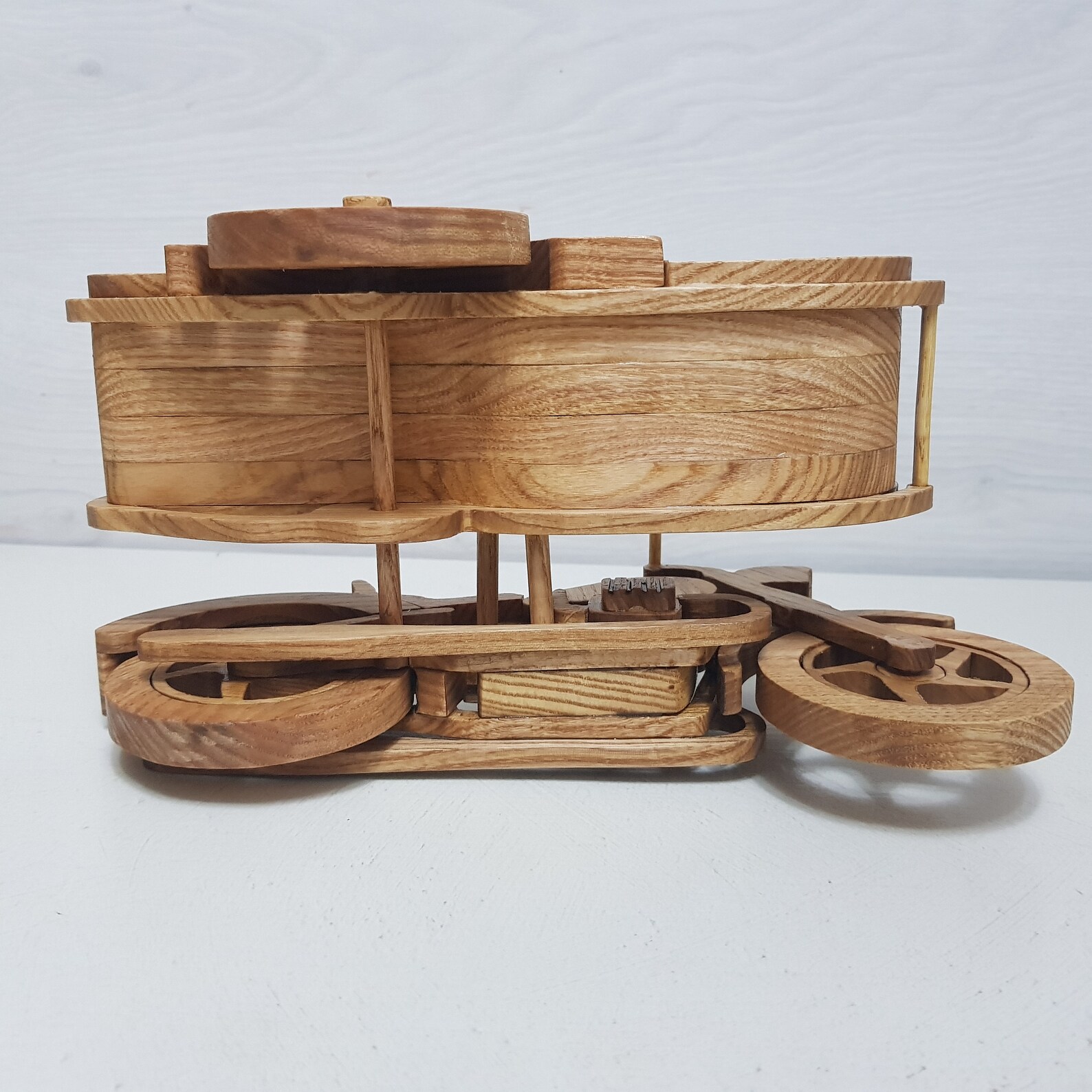 Motorcycle Model, Motorcycle Sculpture, Big Toy for Kid, Wooden ...