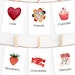 Valentines Day Number Flashcards 1-10 Printable, Preschool Number Cards ...
