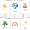 Preschool Positive Affirmation Printable Cards, Montessori Motivational ...