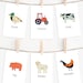 26 Farm Animals Flashcards, Farm Life, INSTANT DOWNLOAD, Nature Cards ...