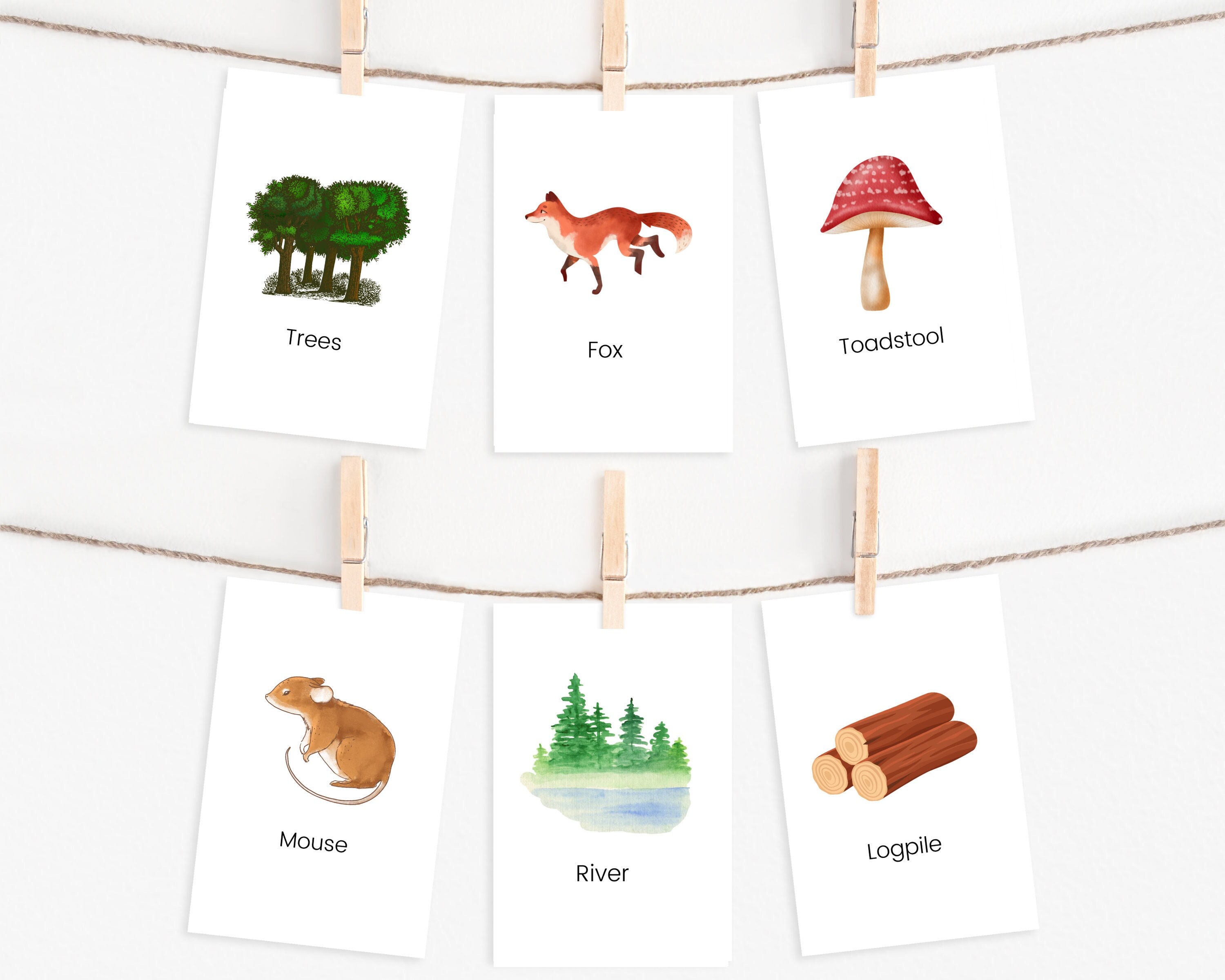 The Gruffalo Story Cards 36 Gruffalo Flashcards Homeschool - Etsy