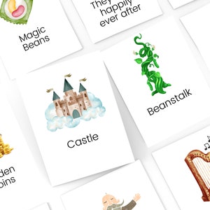 Jack and the Beanstalk Story Cards, Storytelling Cards, Fairy Tale ...