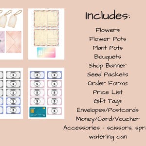 Flower Shop Dramatic Play, Spring Activity, Garden Pretend Play, Role ...