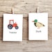 26 Farm Animals Flashcards, Farm Life, INSTANT DOWNLOAD, Nature Cards ...