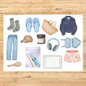 Pack A Suitcase Activity, Sorting Clothes Activity, Packing Checklist ...