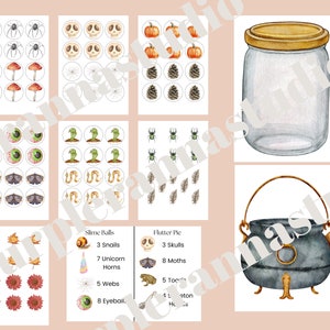 Halloween Potions Dramatic Play, Kids Pretend Play, Halloween Potions ...