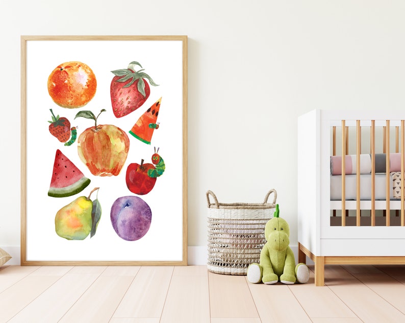 The Very Hungry Caterpillar Printable Wall Art, Classroom Posters ...