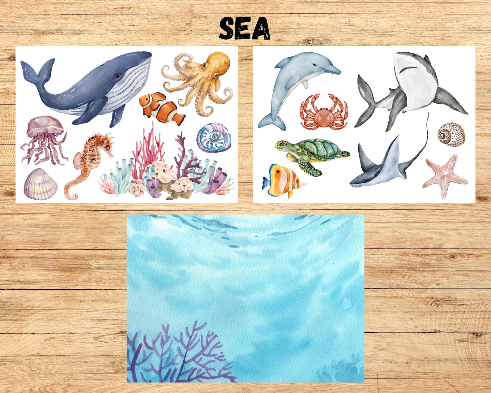 Animal Habitat Sorting Activity, Habitat Match, Animal Pretend Play ...