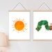 The Very Hungry Caterpillar Printable Wall Art, Nursery Wall Decor ...