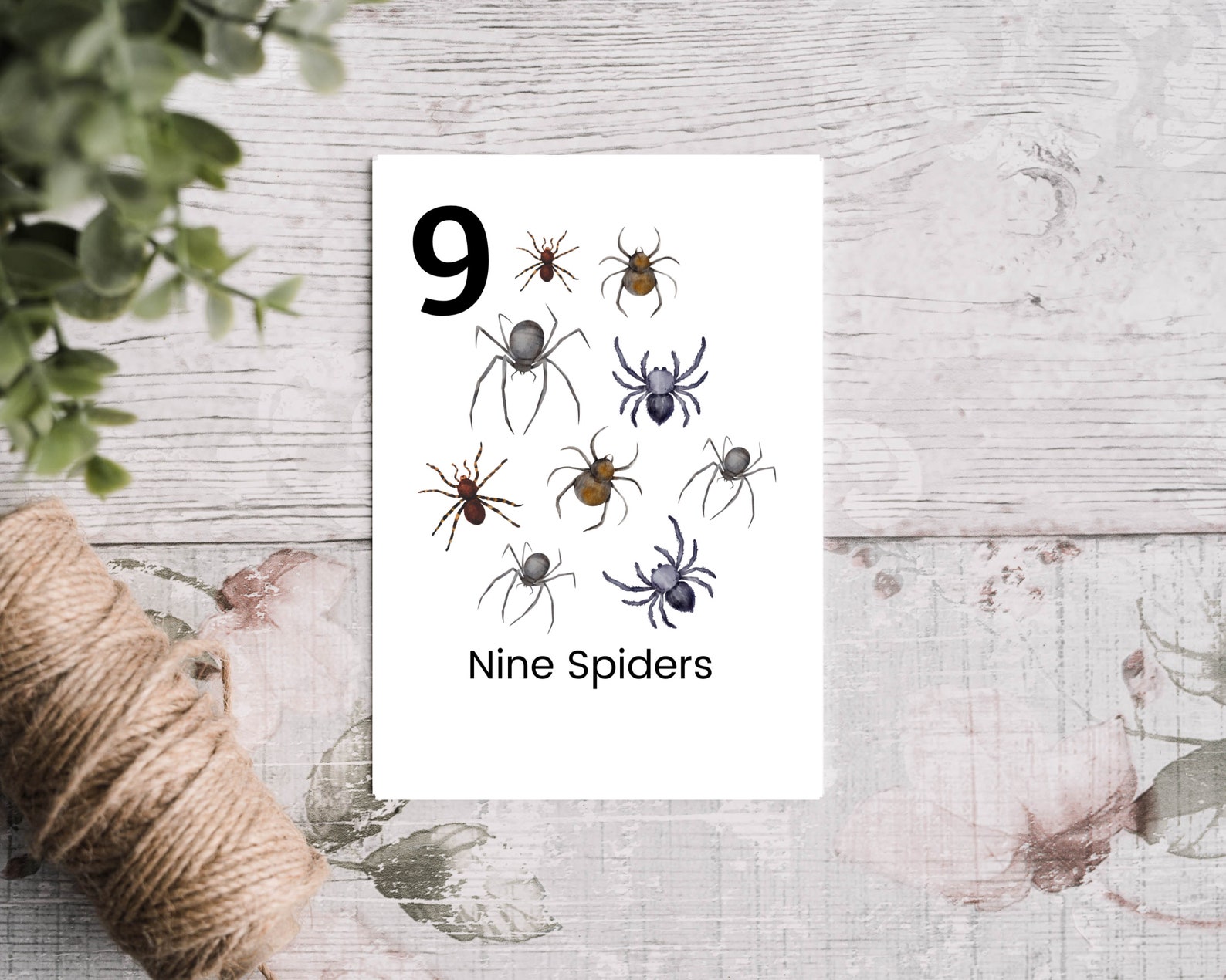 Halloween Number Flashcards 1-10 Printable, Preschool Classroom ...