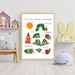 The Very Hungry Caterpillar Poster, Nursery Classroom Decor (digital ...
