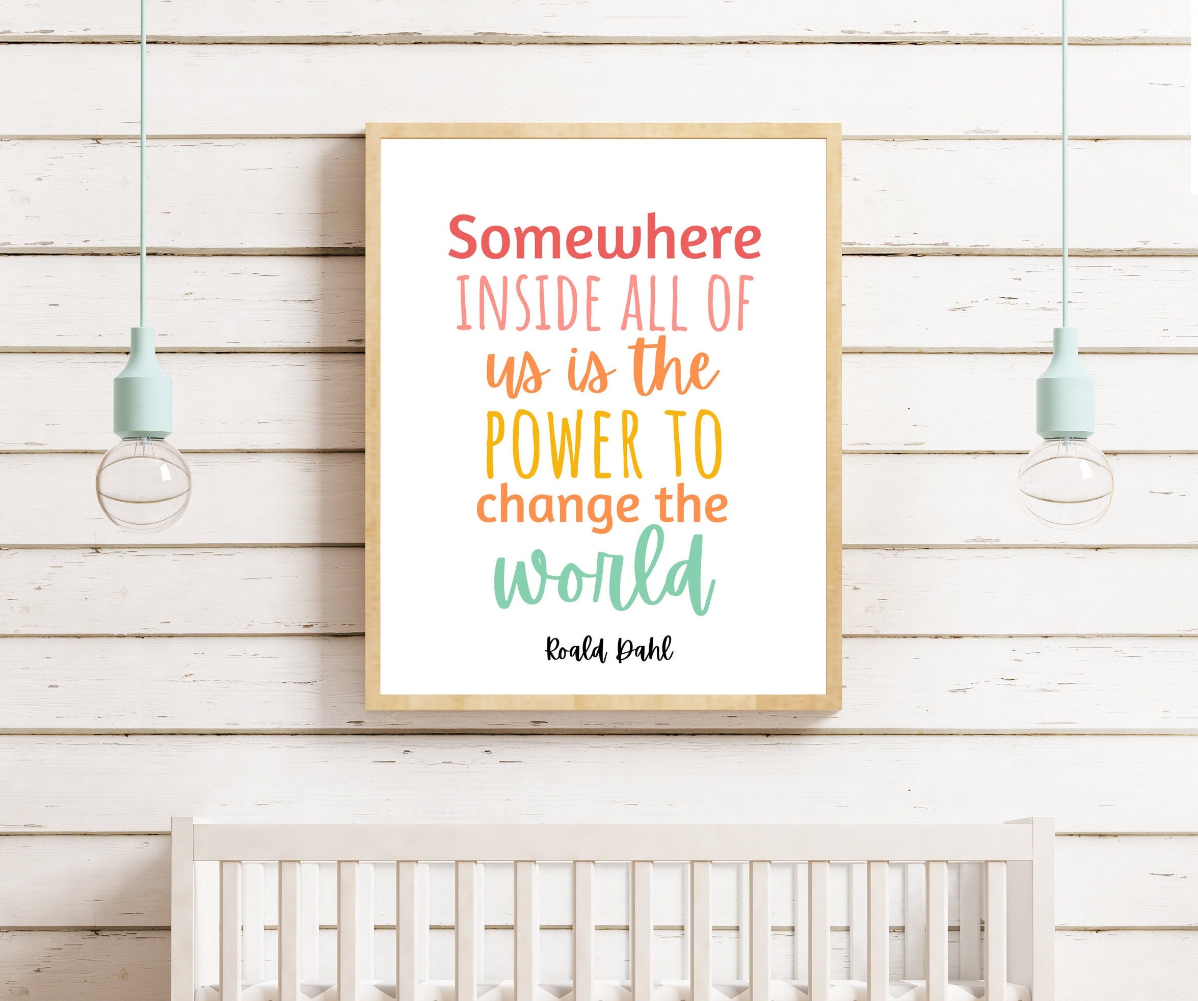 Roald Dahl Quote Prints, Set of 3, Roald Dahl Printable, Sunbeams ...