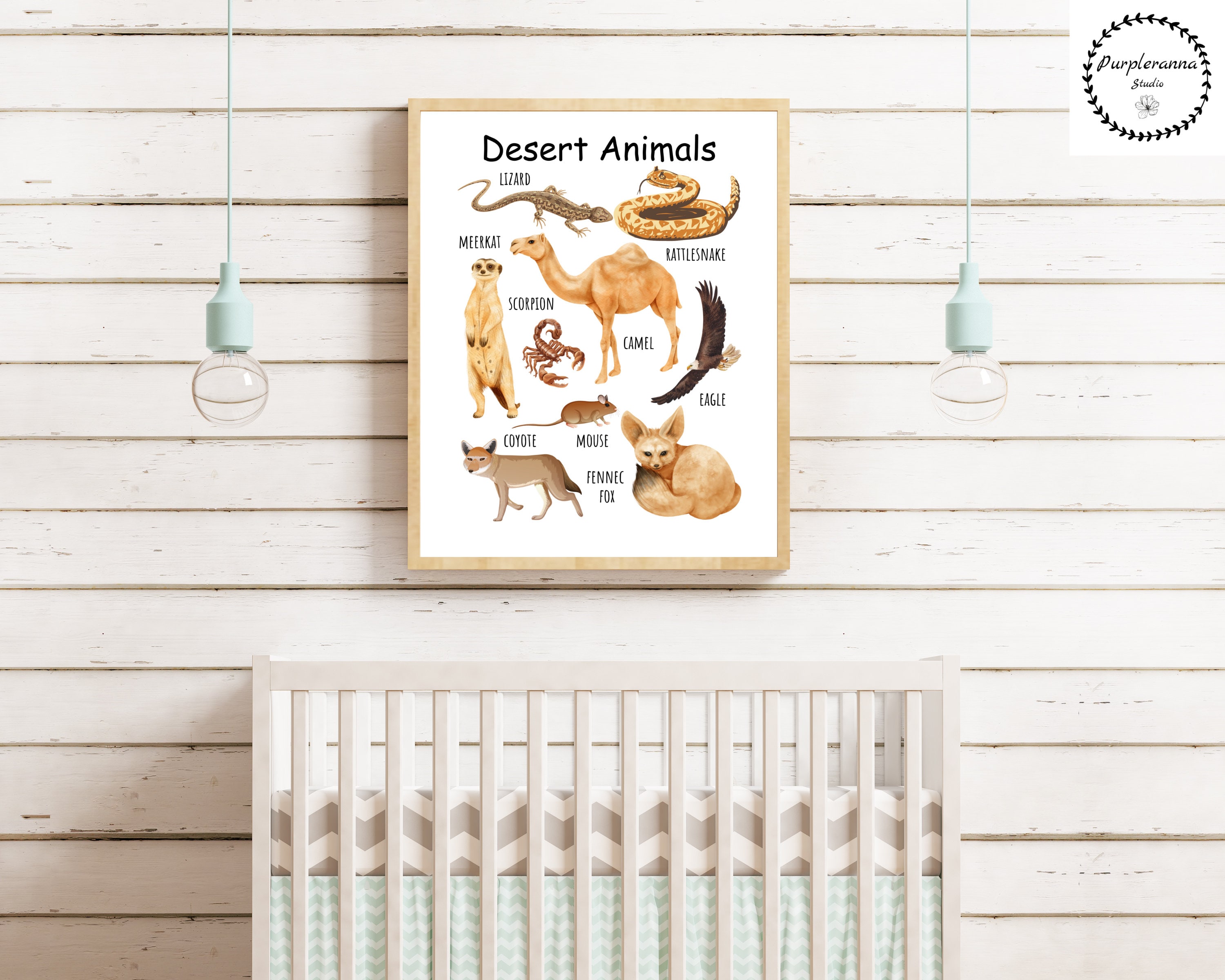 Animal Educational Posters, Printable Wall Art, Classroom Learning ...