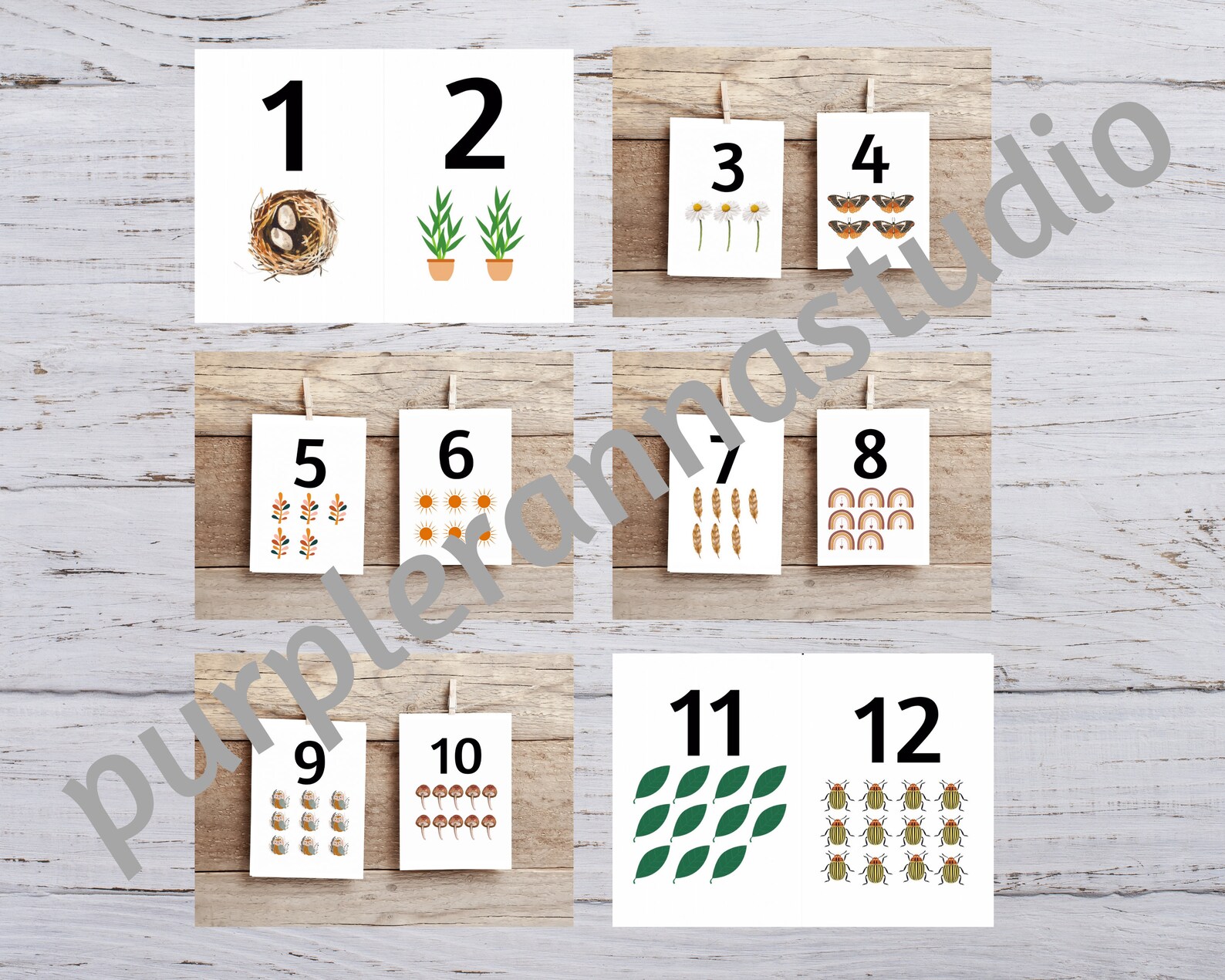 Classroom Decor Bundle, Flashcards Bundle, Preschool Bundle, Homeschool ...