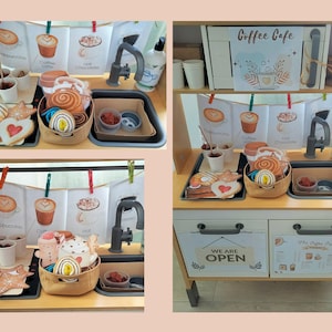 Coffee Shop Dramatic Play, Hot Chocolate Bar, Pretend Play, Kids Cafe ...