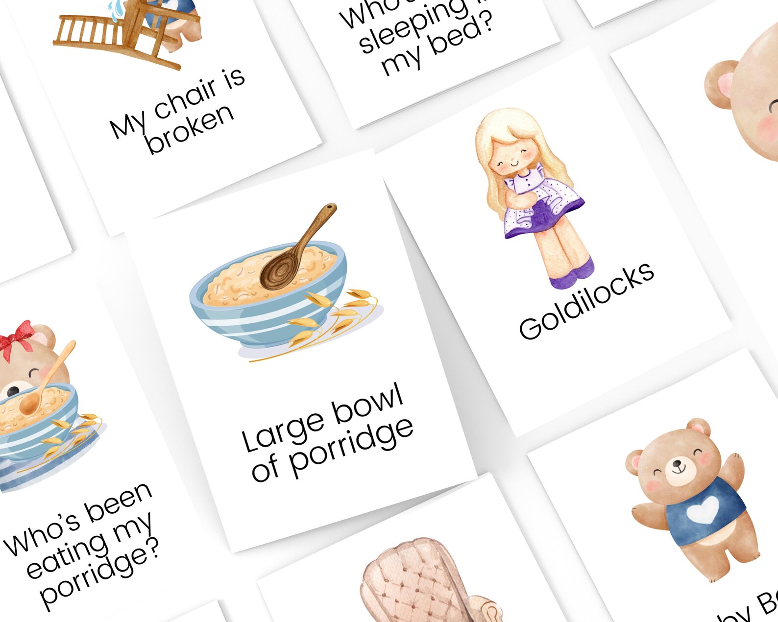 Fairy Tale Story Cards, Storytelling Bundle, Story Cards, Homeschool ...