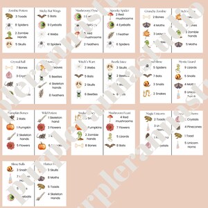 Halloween Potions Dramatic Play, Kids Pretend Play, Halloween Potions ...