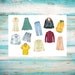 Clothes Sorting Activity, Seasons and Clothes, Weather Clothing, Fall ...