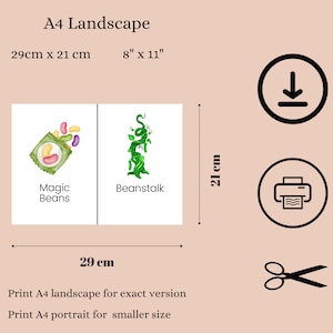 Jack and the Beanstalk Story Cards, Storytelling Cards, Fairy Tale ...