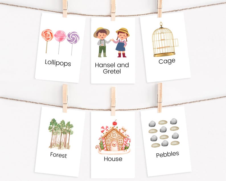Fairy Tale Story Cards, Storytelling Bundle, Story Cards, Homeschool ...