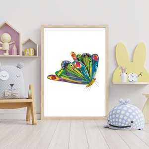 The Very Hungry Caterpillar Printable Wall Art, Classroom Posters ...