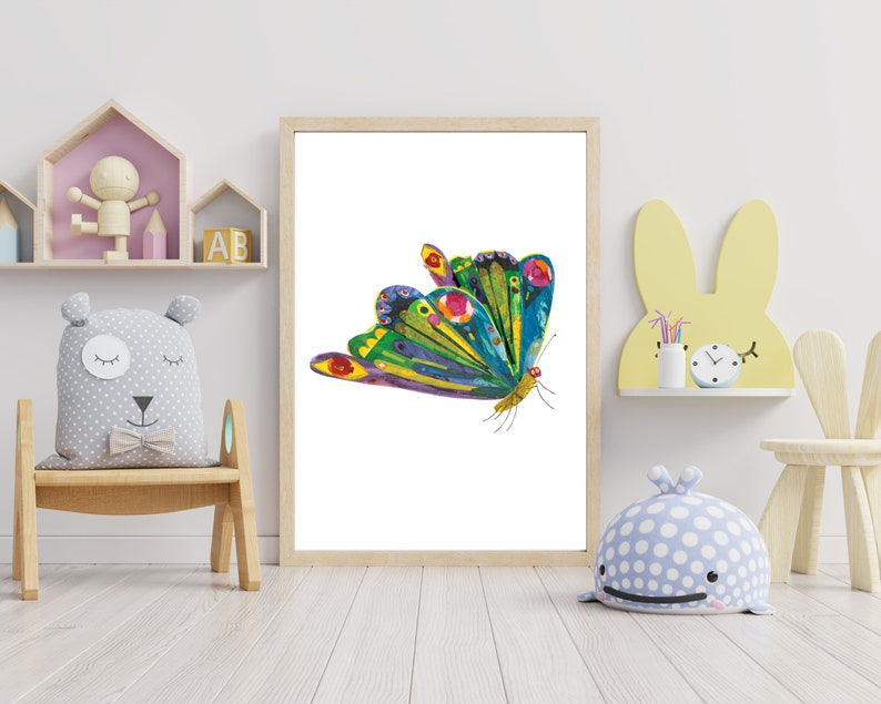 The Very Hungry Caterpillar Printable Wall Art Classroom - Etsy Australia