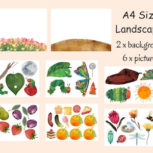 The Very Hungry Caterpillar Play Set, Pretend Play, Spring Activity ...