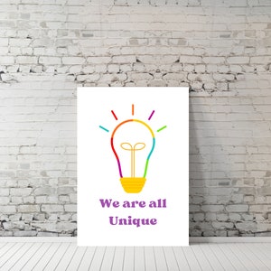 Neurodiversity Posters, Brain Art, Autism Awareness, Autism Classroom ...