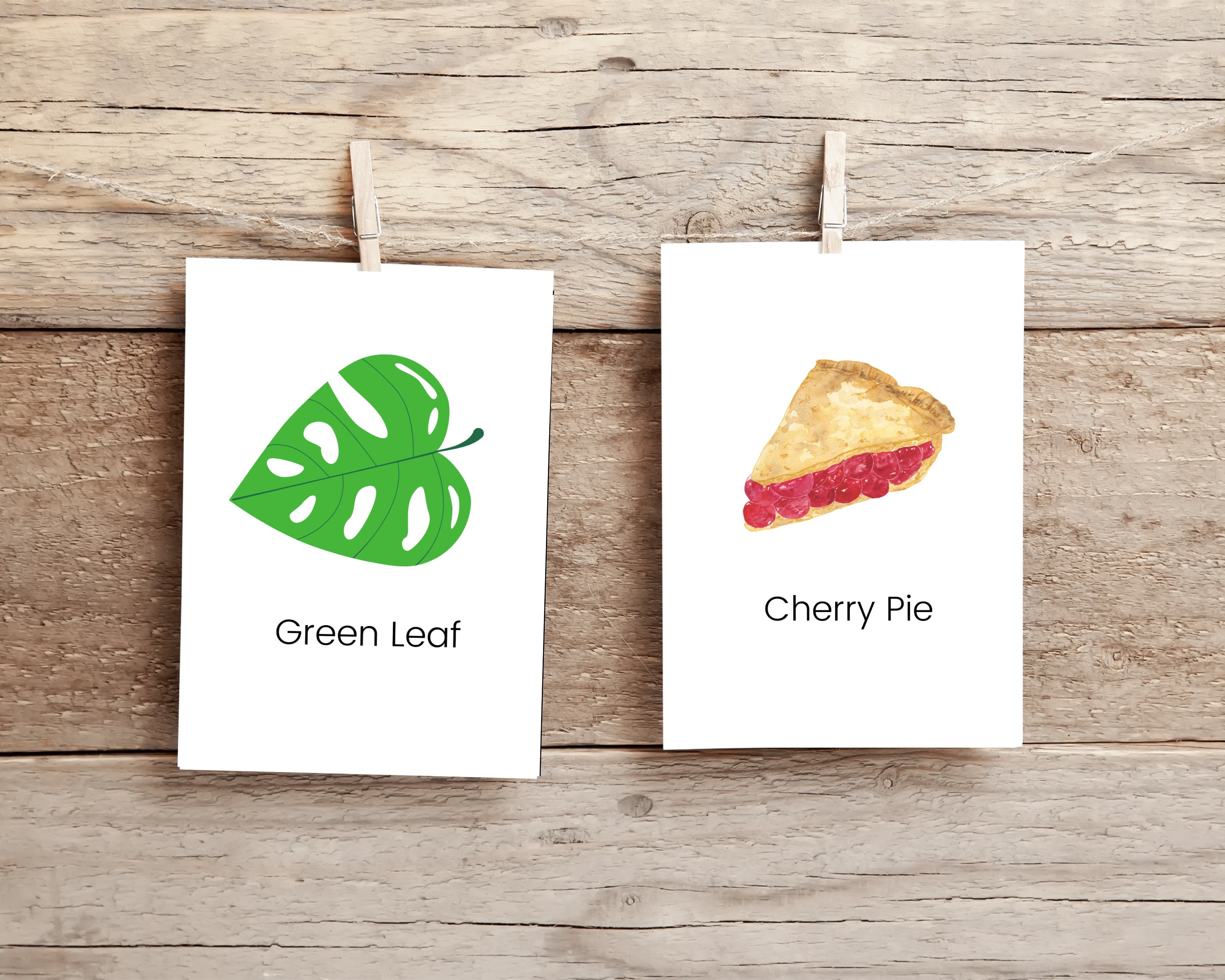 The Very Hungry Caterpillar Printable Wall Art, 28 Flashcards ...
