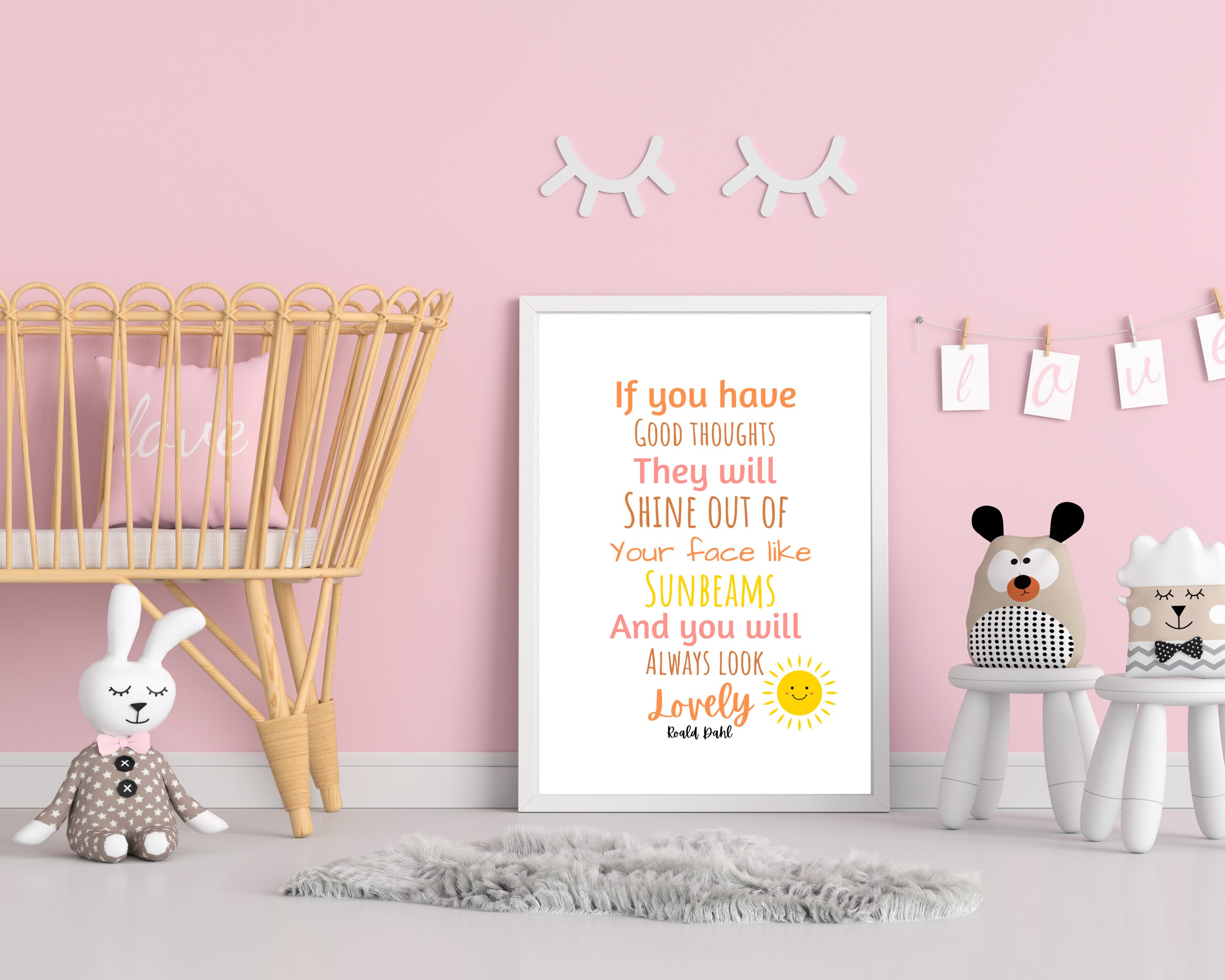 Roald Dahl Quote Prints Set of 2 Roald Dahl Printable - Etsy