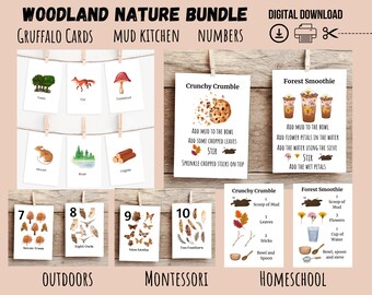 Printable Mud Kitchen Recipe Cards, Educational Learning Resources ...