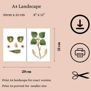 Loose Parts Play Printable, Nature Classroom, Reggio Inspired ...