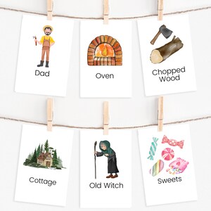Hansel and Gretel Story Cards, Storytelling Cards, Fairy Tale ...