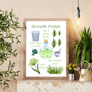 Printable Mud Kitchen Recipe Cards, Magic Fairy Potion Cards ...