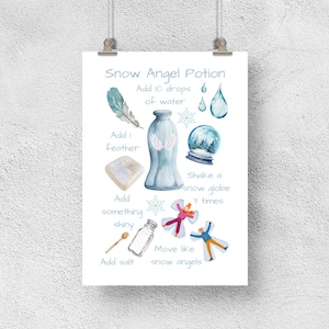 Christmas Mud Kitchen Recipe Cards, Printable Christmas Potions ...