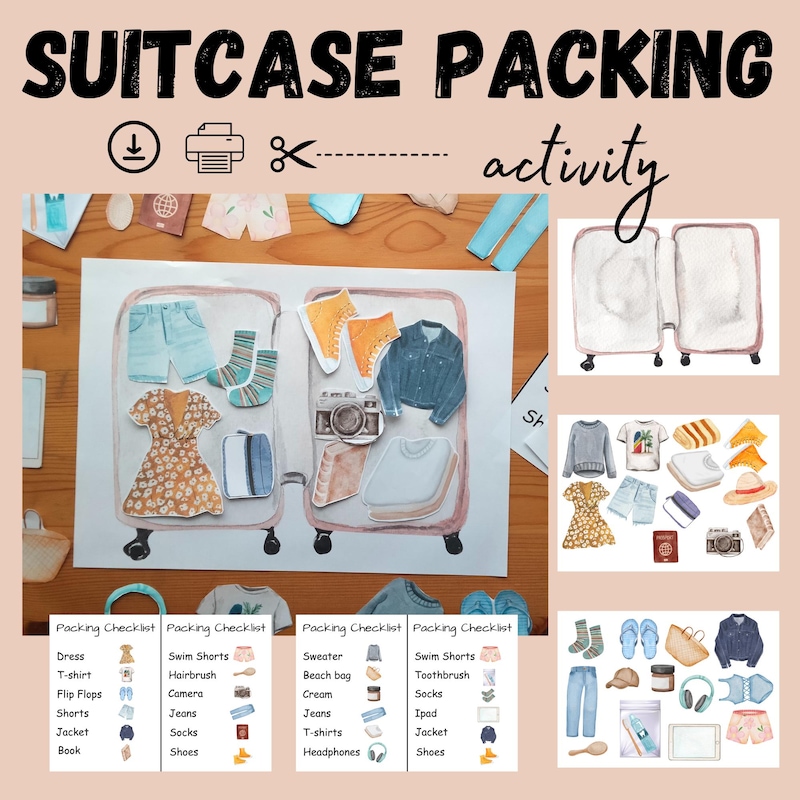 Suitcase Game - Etsy