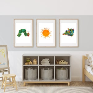 The Very Hungry Caterpillar Printable Wall Art, Classroom Posters ...